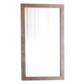 Native Trails Milano Rectangular 36"H x 20"W Beveled Copper Mirror - Bed Bath & Beyond - 13995184